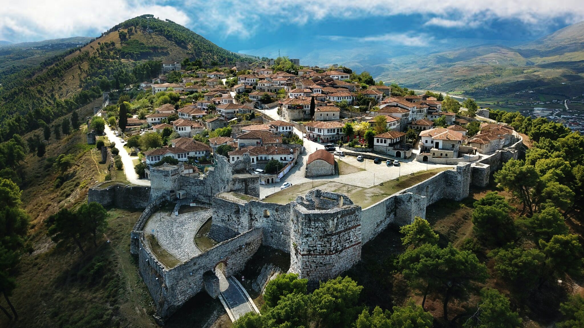 Visit the 13th century Castle of Berat, a testament to the city’s rich ...