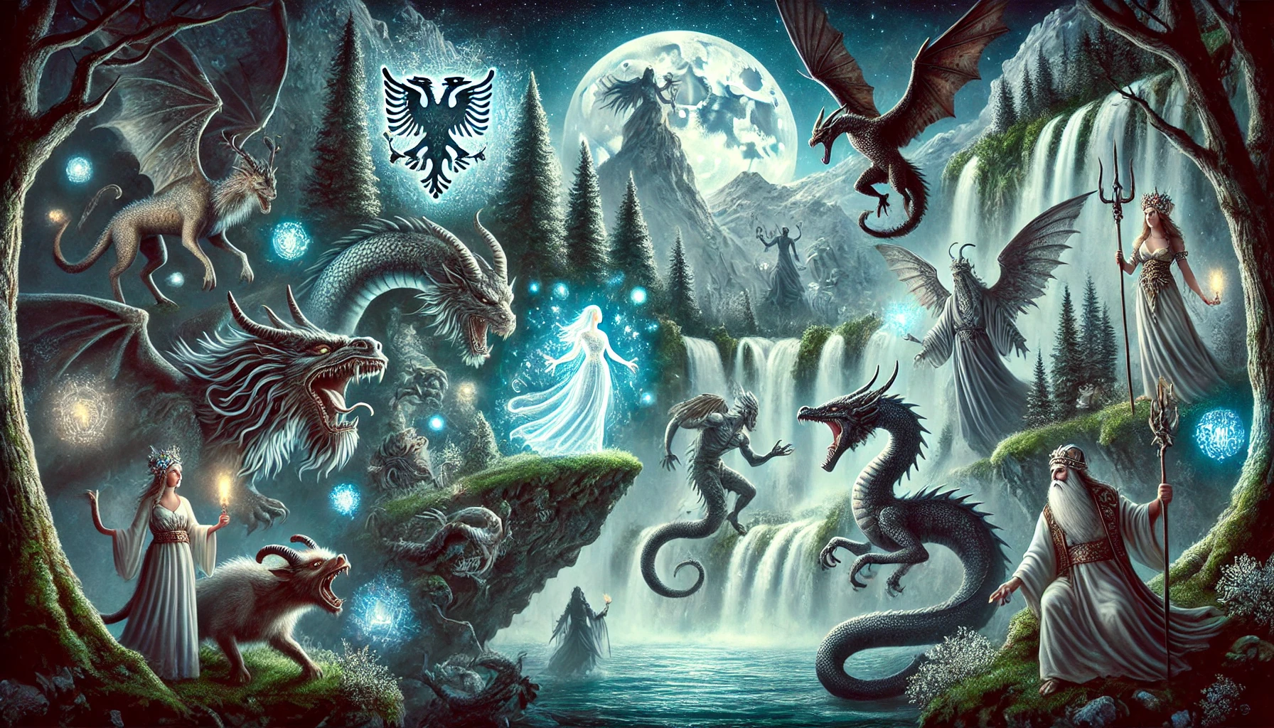 Legends of the Land: Mythical Creatures of Albania - Albania 360 ...